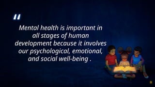 Adolscent and their Mental Health Grade 7 | PPT