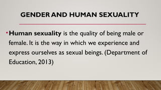 HEALTH 8 - HUMAN SEXUALITY powerpoint presentation | PPTX