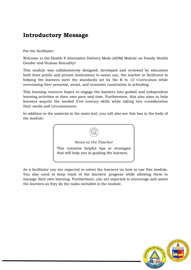 HEALTH 8 - Q1 - M1.pdf quarter 1 module | PDF