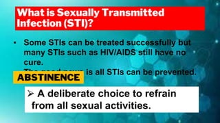 HEALTH 8 WEEK 2 p3.pptx | Sexual Conditions | Sexual Health