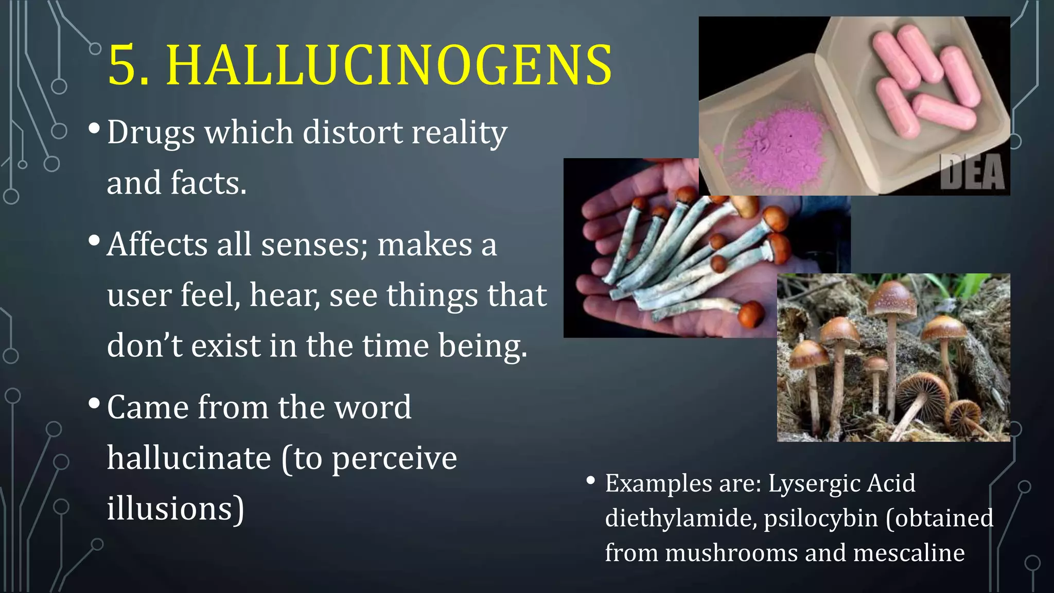The Six Classifications of Drugs of Abuse (Grade 9 (Mapeh) Health ...