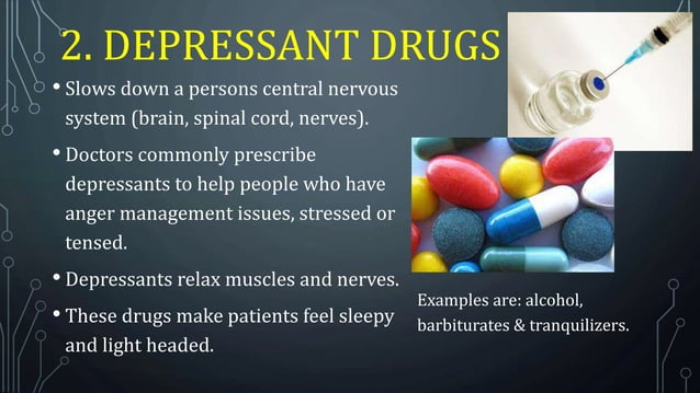 The Six Classifications of Drugs of Abuse (Grade 9 (Mapeh) Health ...