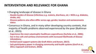 Ghana Priorities: Health Access | PPTX