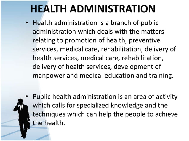 Health administration in india | PPTX