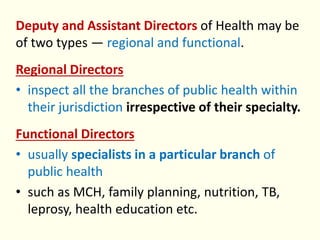Health Administration in India | PPTX