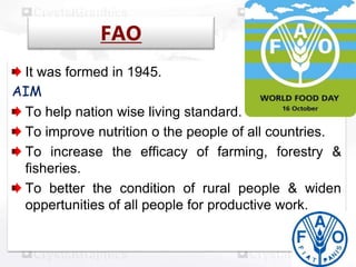 International Health agency | PPT