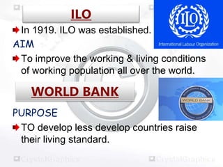 International Health agency | PPT