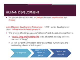 Relationship between health and human development | PPTX