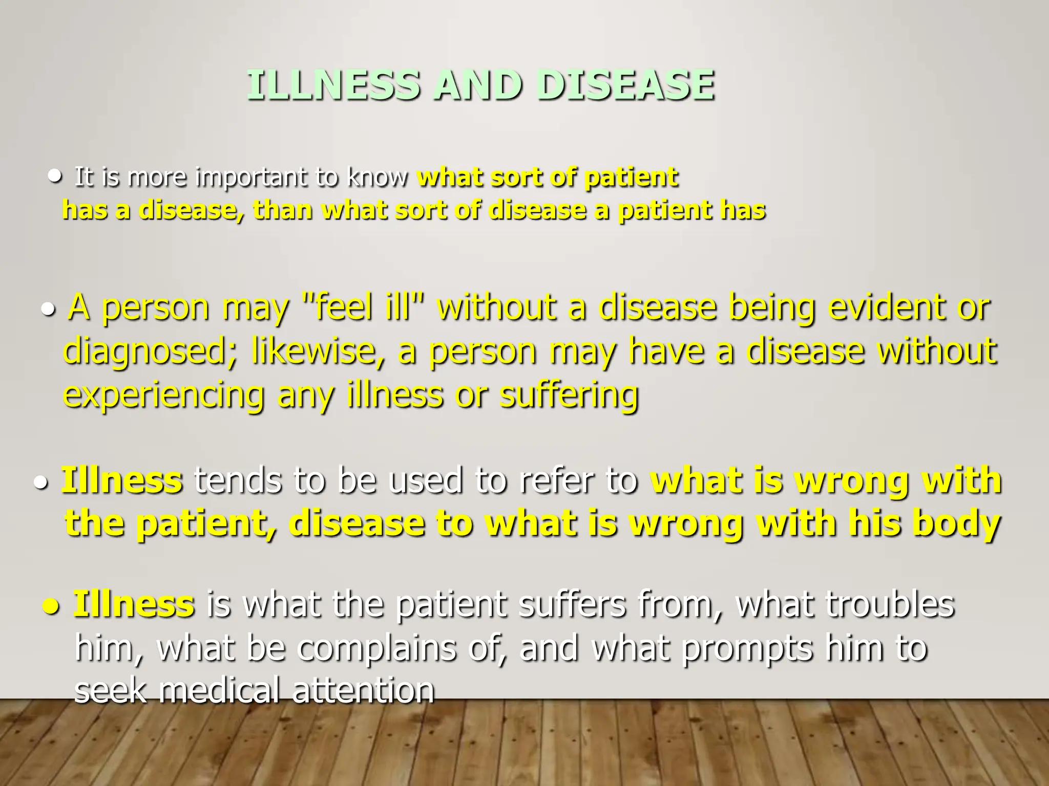 introduction of health and disease in health care | PPT