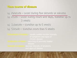 introduction of health and disease in health care | PPT