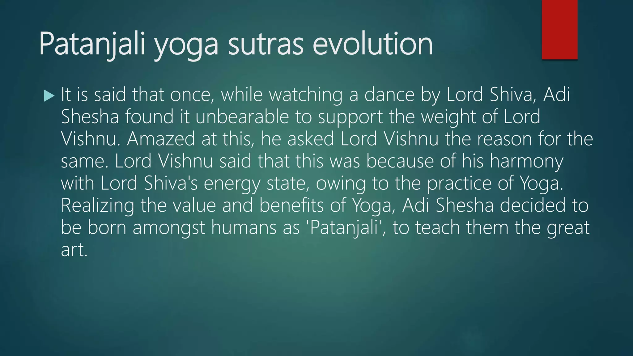 Health and disease according to patanjali yoga sutras | PPTX