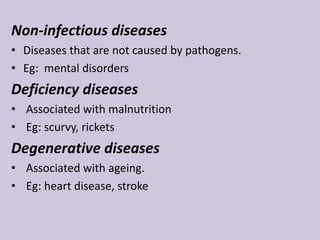 Health and diseases | PPTX | Infectious Diseases | Diseases and Conditions