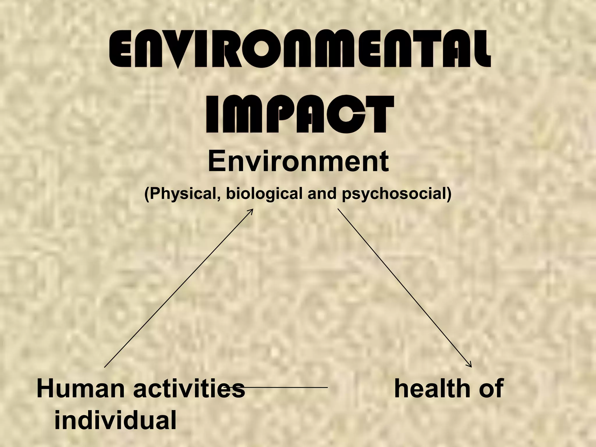 Health and environment | PPTX