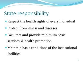 Human rights approaches to Health | PPTX