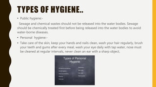 Health and hygiene | PPTX