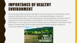 Health and hygiene | PPTX