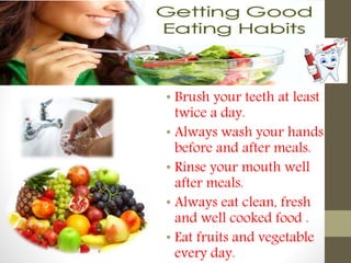Health and hygiene | PPTX