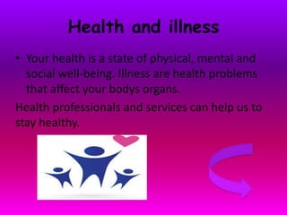 Health and illness | PPT