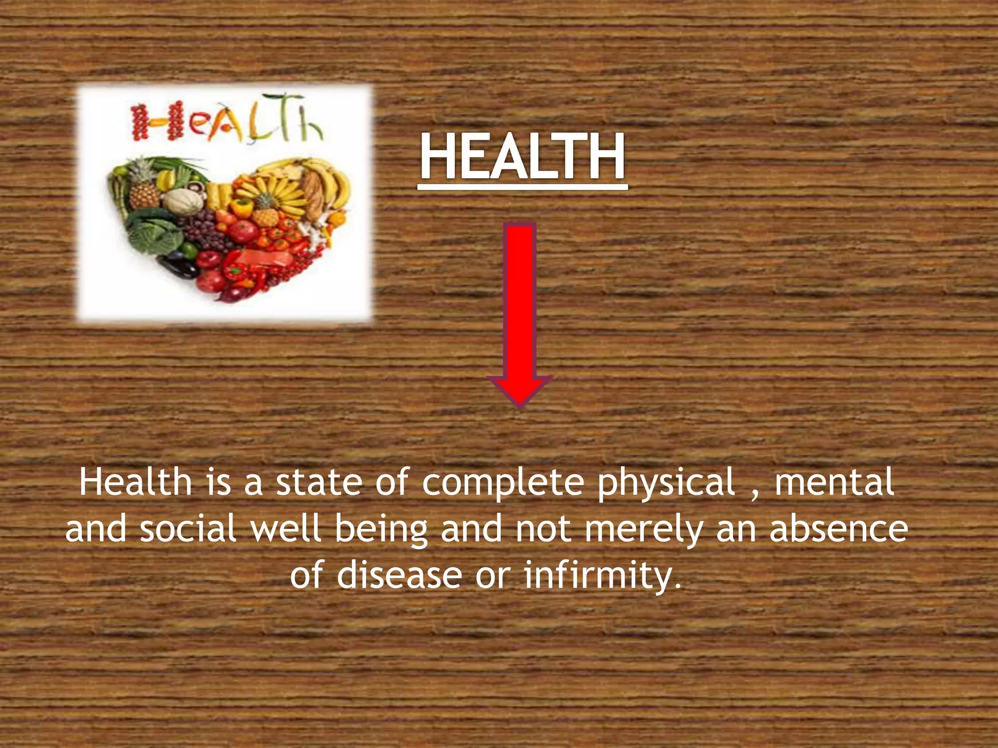 Health and its dimensions | PPTX