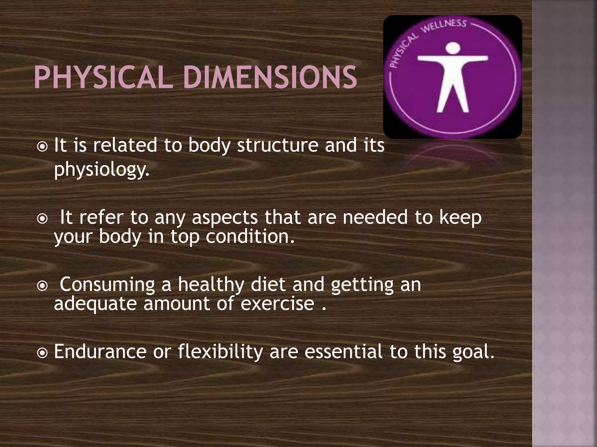 Health and its dimensions | PPTX