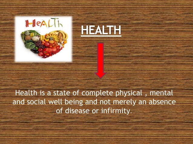 Health and its dimensions | PPT