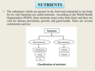 NUTRITION & HEALTH | PPTX