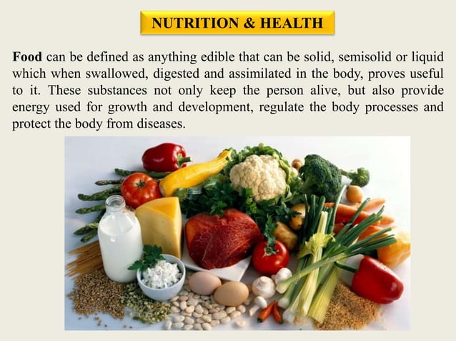 NUTRITION & HEALTH | PPTX | Chemistry | Science