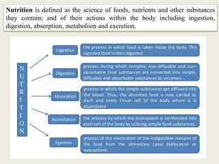 NUTRITION & HEALTH | PPTX
