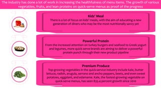 Health and Nutrition in Fast Food Industry | PDF