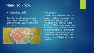 Health and Nutrition PBL | PPTX