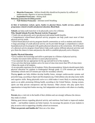 Health and physical education | PDF