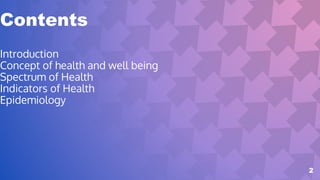 Basics of Health and population statstistics | PPTX
