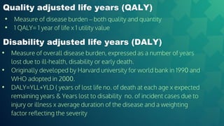 Basics of Health and population statstistics | PPT