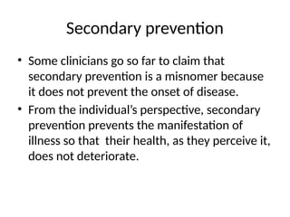 health and prevention health and prevention | PPTX