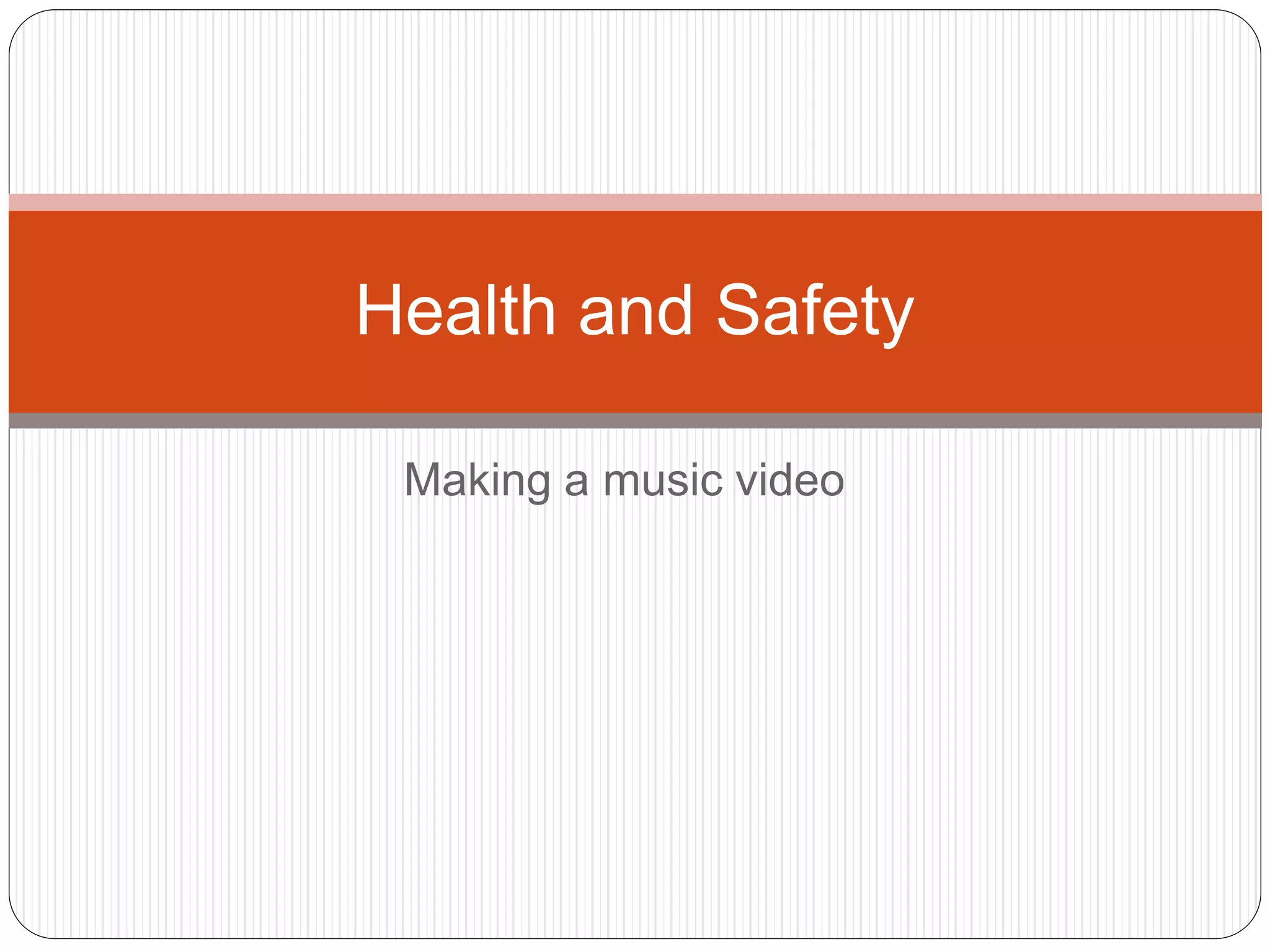 Health and safety | PPT