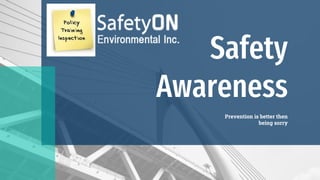 Health and safety awareness | PPTX