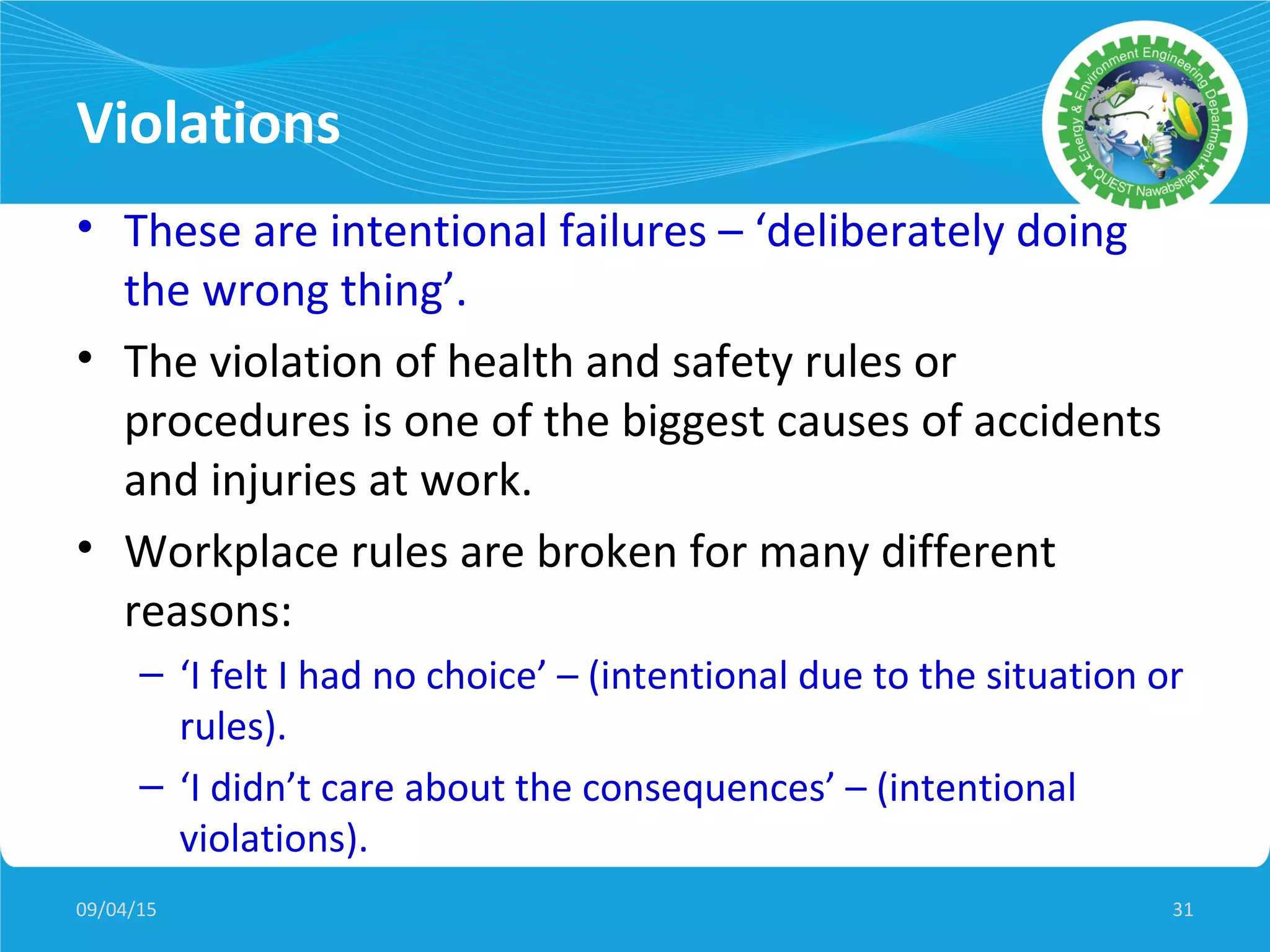 Health and safety culture | PPT