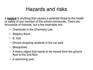 Health and safety for school heads saibsa | PDF