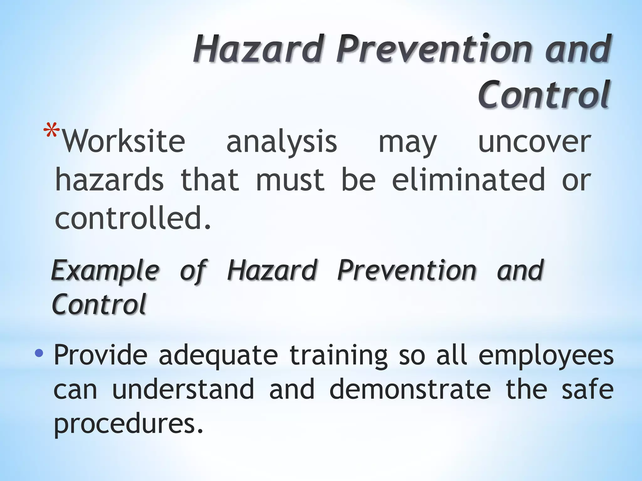 Health and safety among workers | PPTX