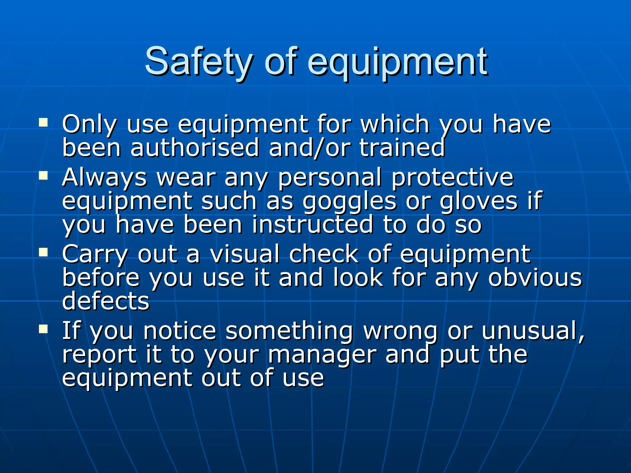 Health And Safety Induction | PPT