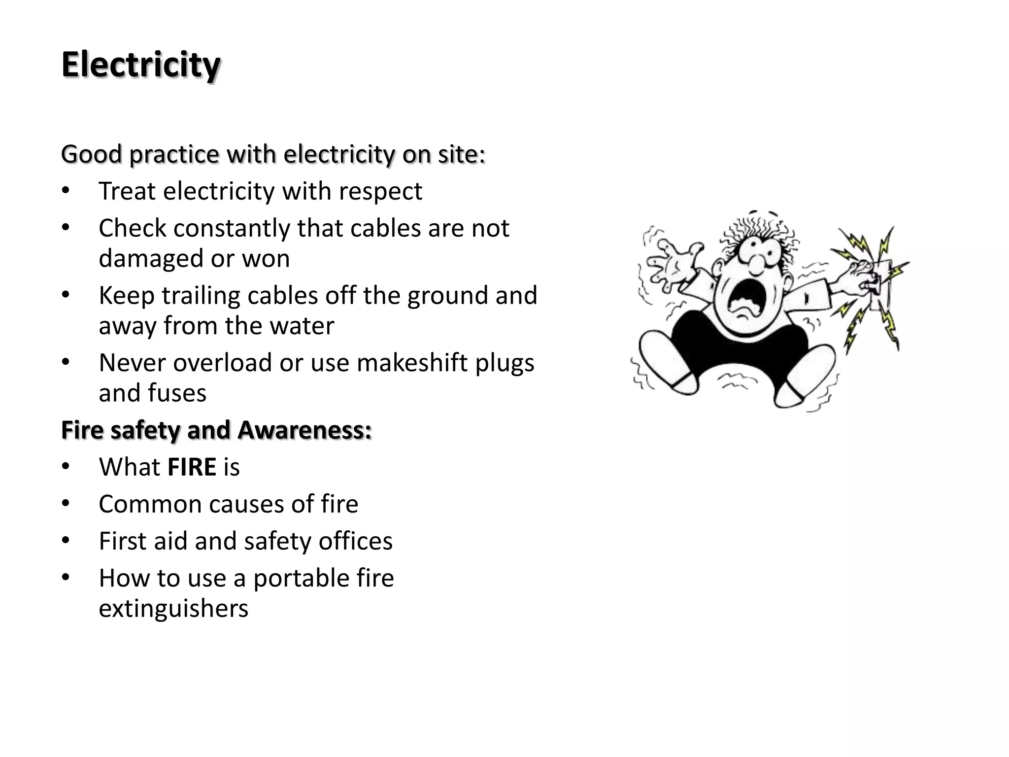 Health and safety induction | PPTX