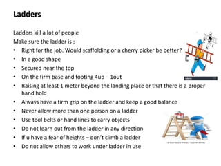 Health and safety induction | PPTX