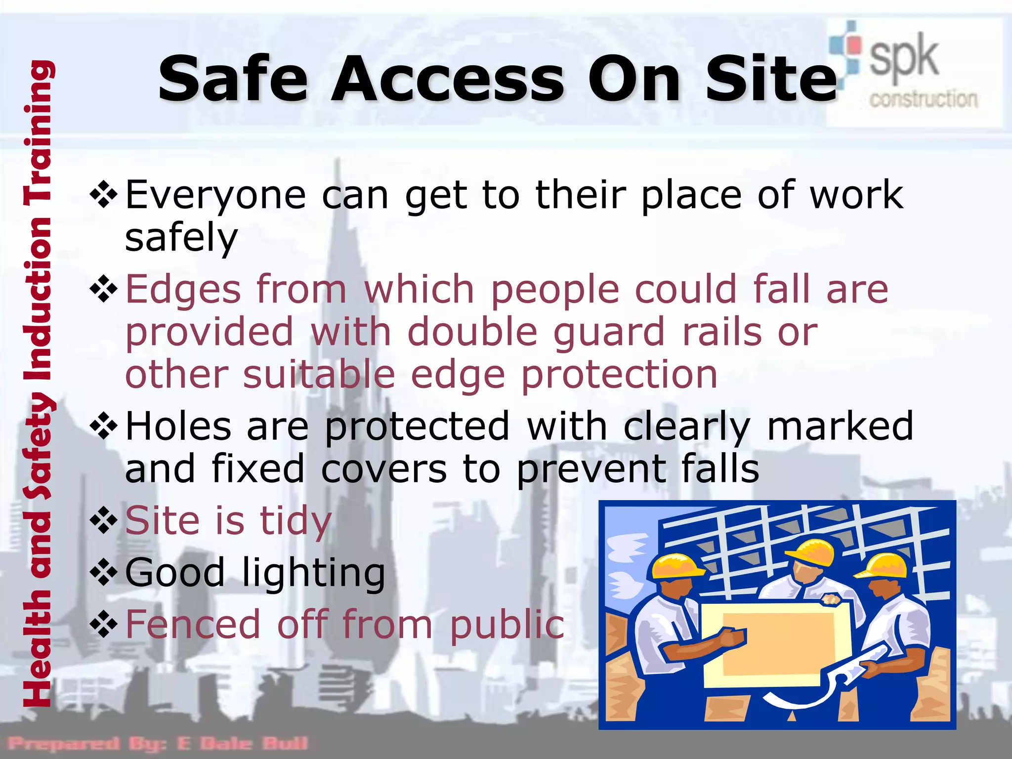 Health And Safety Induction Training | PPTX