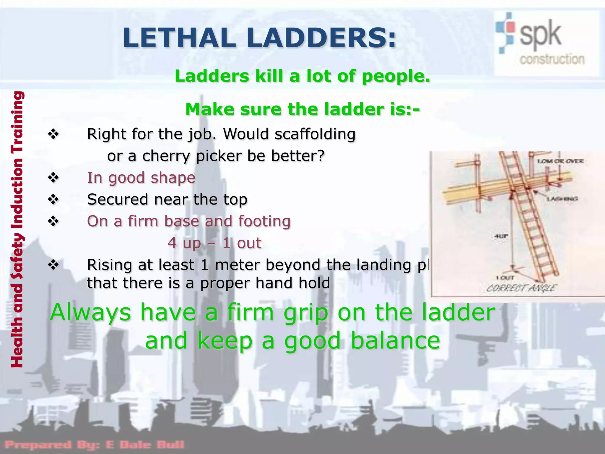 Health And Safety Induction Training | PPTX