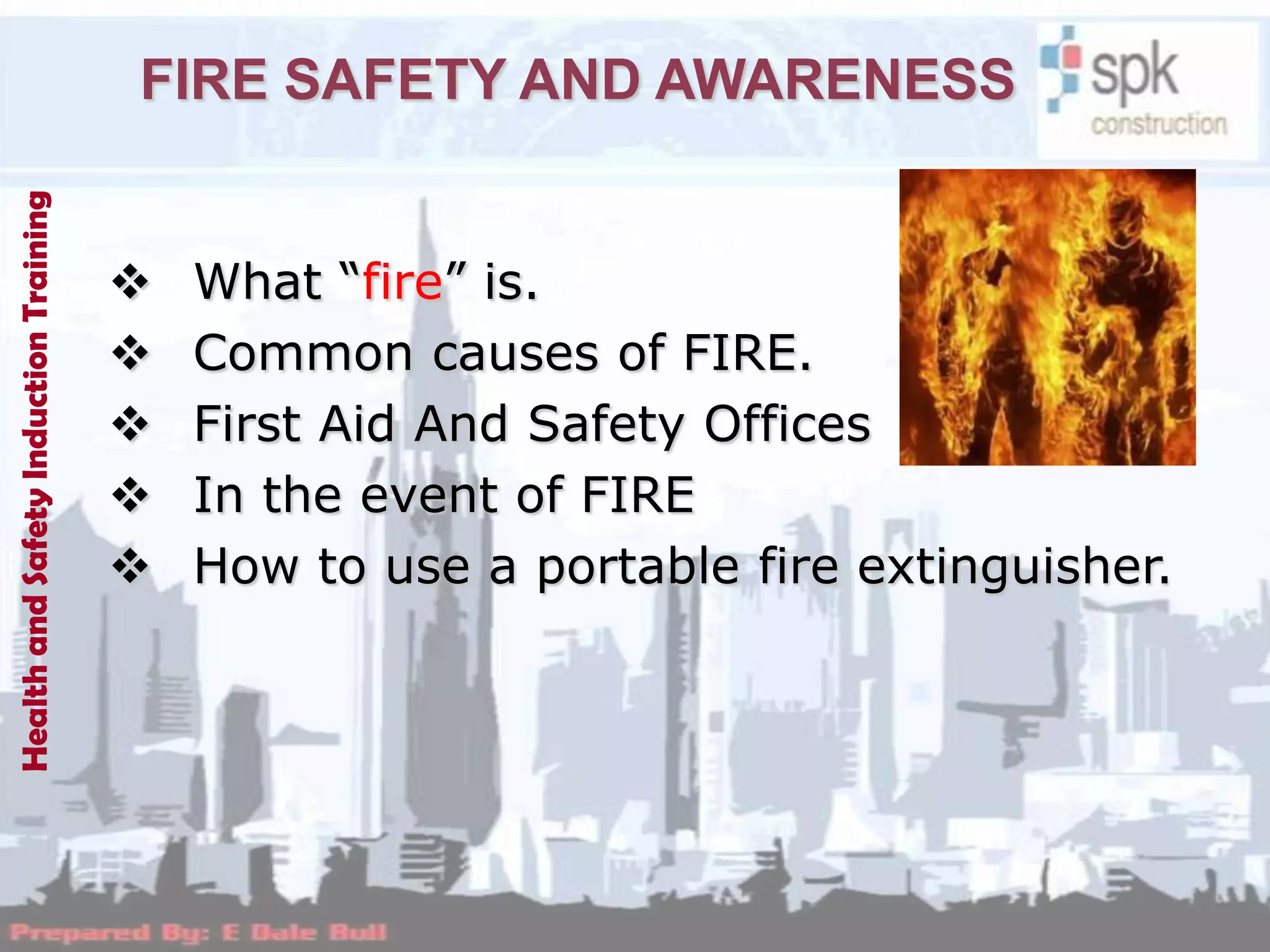 Health And Safety Induction Training | PPTX