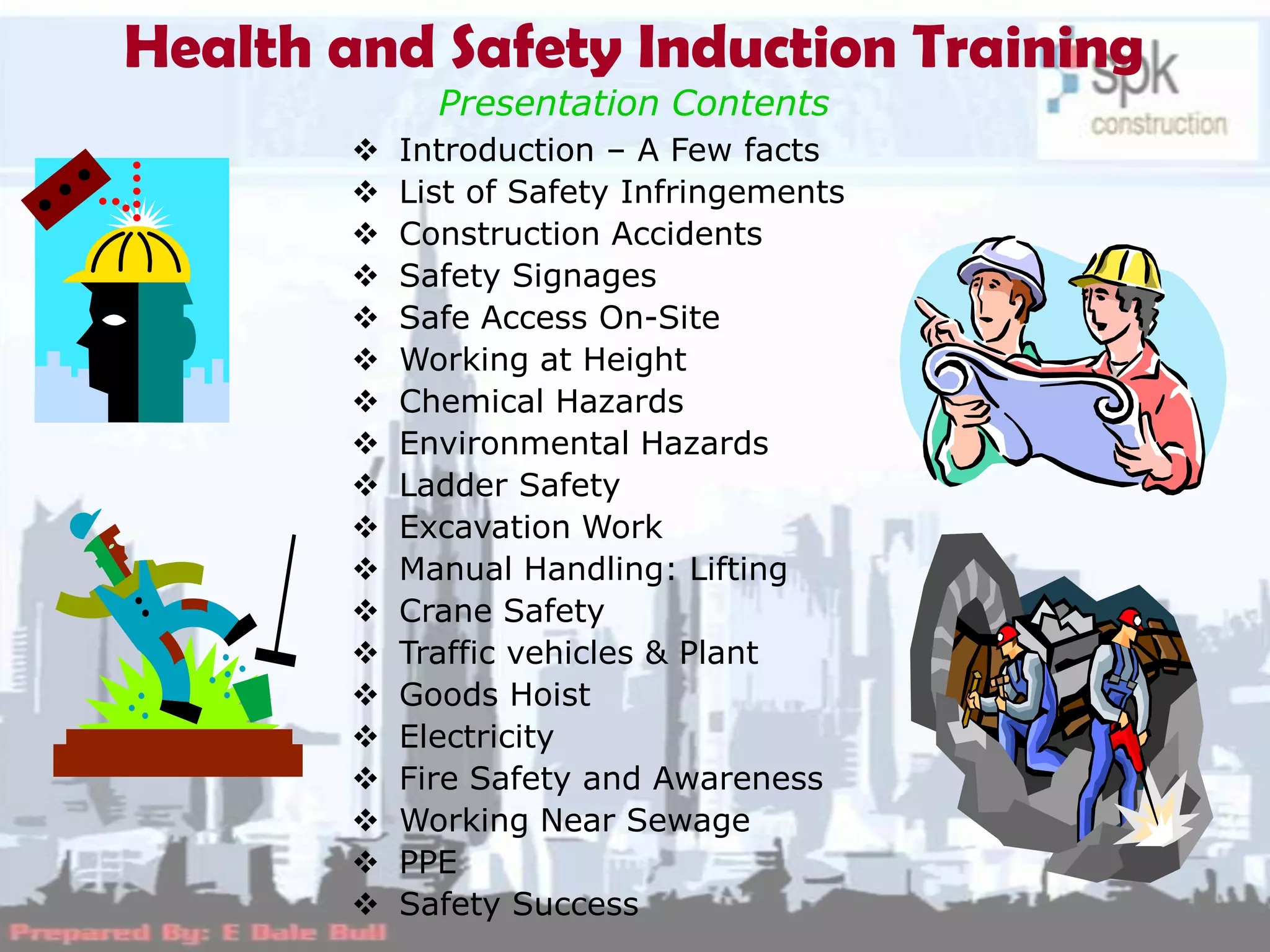 Health And Safety Induction Training | PPTX