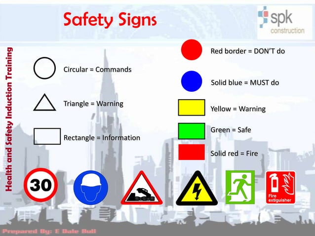Health And Safety Induction Training | PPTX | First Aid | Injuries