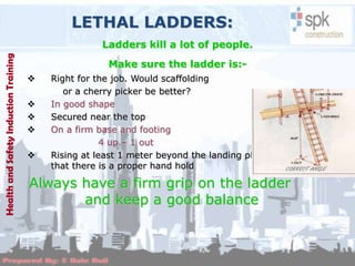 Health And Safety Induction Training | PPTX