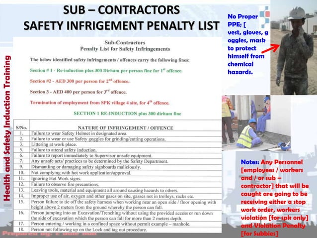 Health And Safety Induction Training | PPTX | First Aid | Injuries