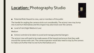 Health and Safety Issues and Risk Assessments | PPT